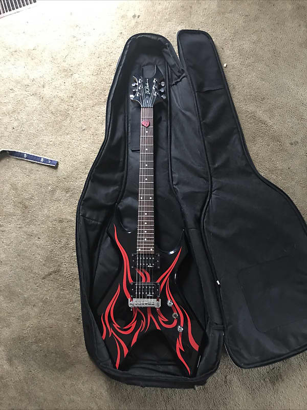 B.C. Rich KKW30 Kerry King Signature Warlock Ghost Flame | Reverb
