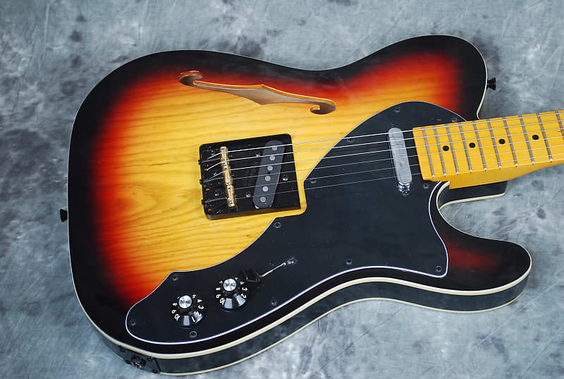 Video! Partscaster Thinline Deluxe Telecaster with Padded | Reverb