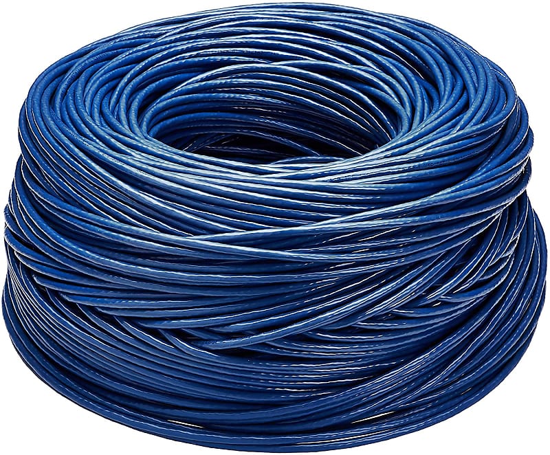 Patron 250' Cat6 Ethernet Blue Bulk Network Cable 23AWG | Reverb