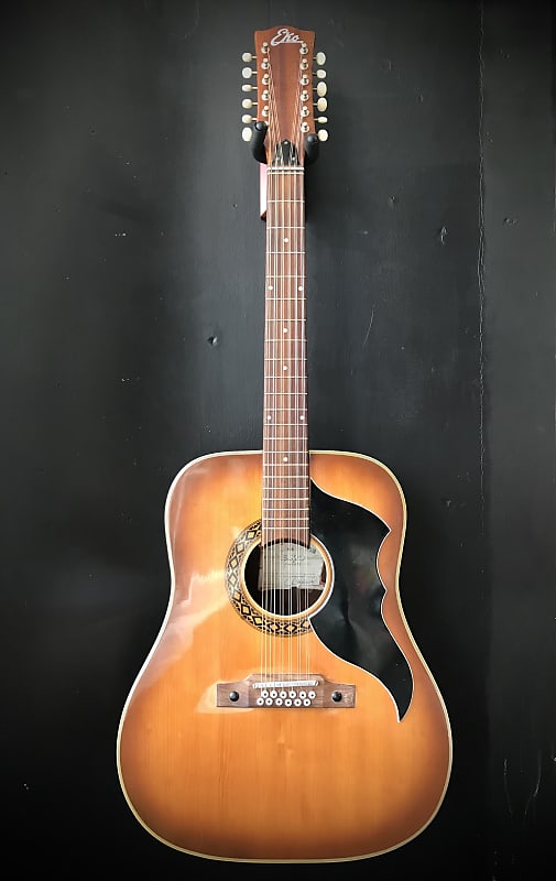Eko Vintage 12 String Acoustic Guitar | Reverb
