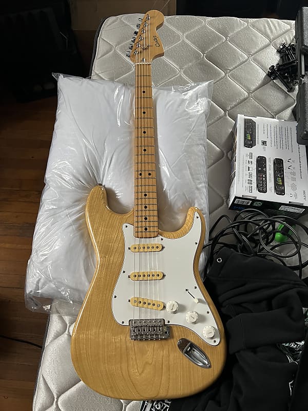 70s Cortez S-Style Strat Copy Natural Ash MIJ Japan | Reverb