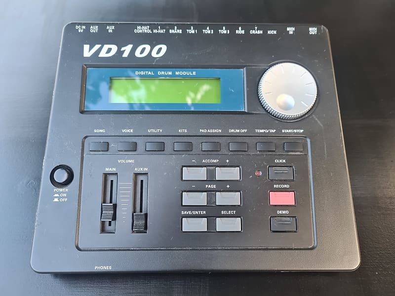 VD100 Drum Module - believed to be an ION drum kit unit | Reverb UK