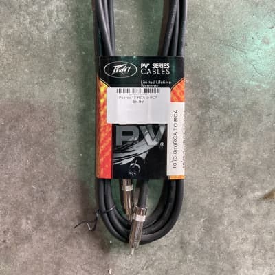 Peavey 5' RCA/RCA Cable | Reverb