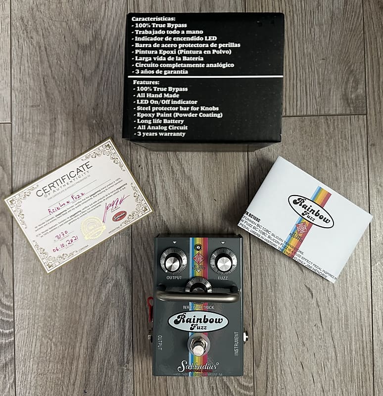 Sabbadius Rainbow Fuzz - Mint | Reverb