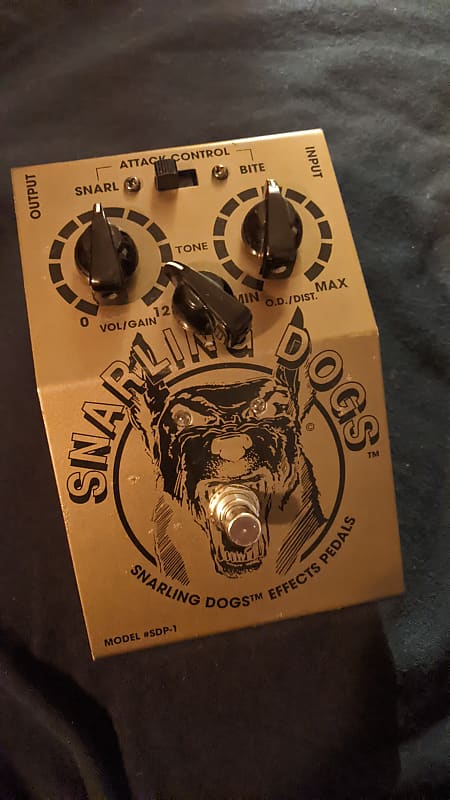 Snarling Dogs Tweed E. Dog SDP-1 - Gold OD overdrive | Reverb