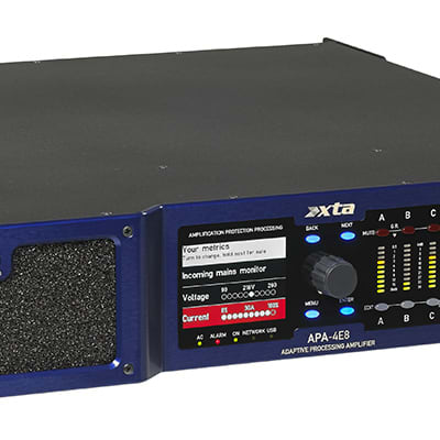 XTA APA-4E8 Quad amplifier with XTA Processing | Reverb
