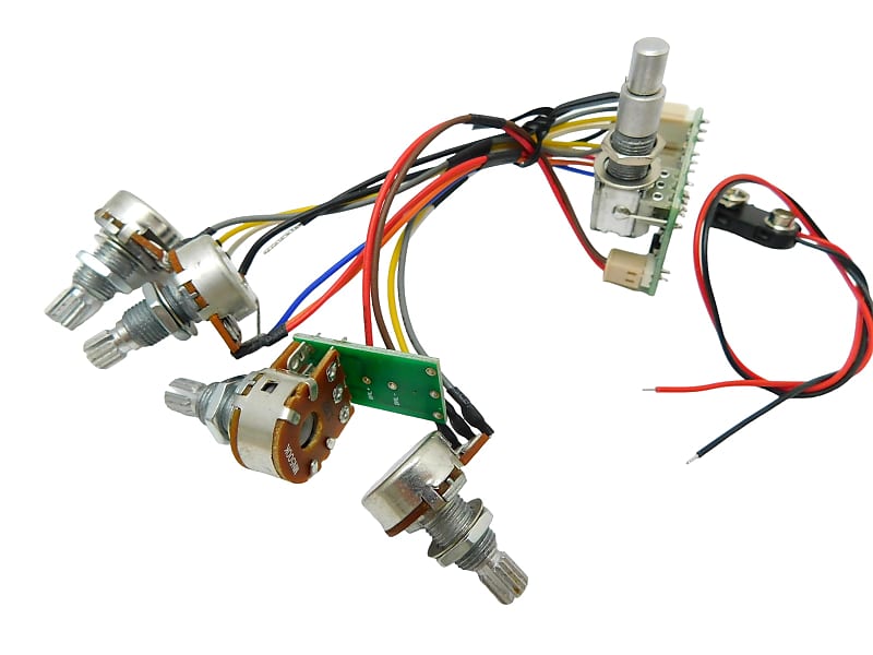 Artec SE3P Preamp/EQ for Bass Guitar 5 pot vol, balance, bass | Reverb