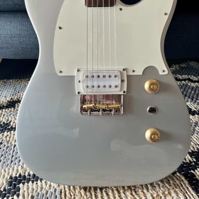 S&T (Strings & Things) Partscaster Tele - Silver, Esquire | Reverb
