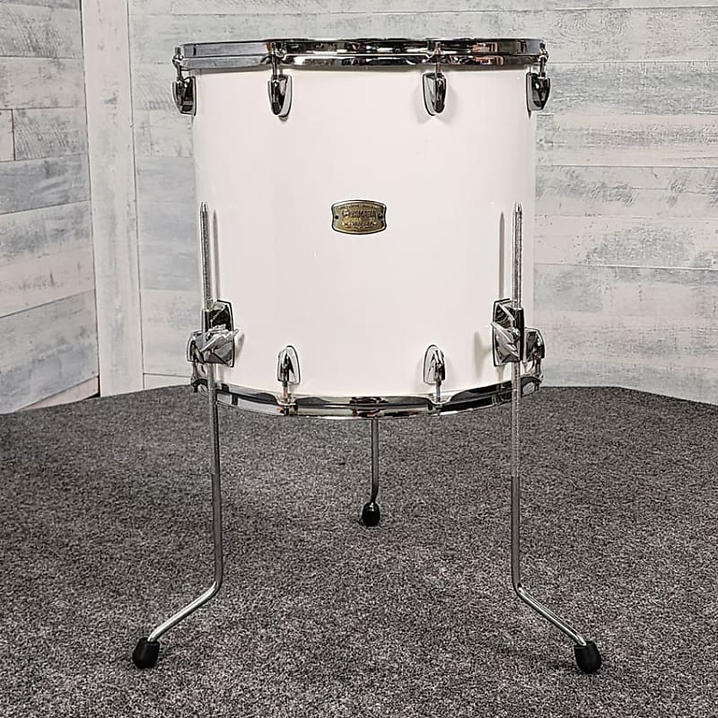 Used Yamaha Stage Custom Floor Tom 16x15 Pure White - Good | Reverb