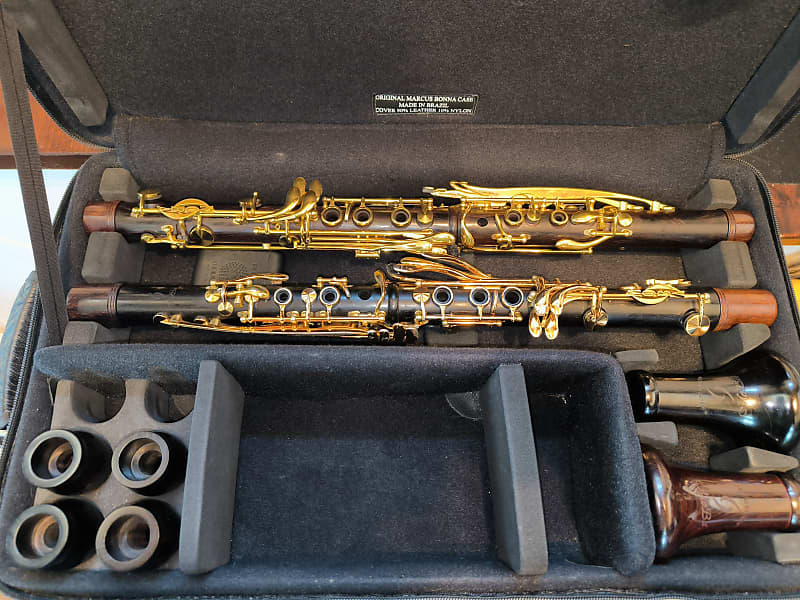 Backun MoBa Clarinet Set with Gold Keys | Reverb Australia