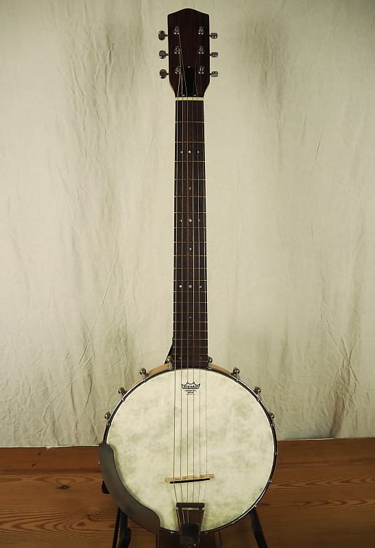 Musima Vintage Open Back Banjo 1970 Refurbished Top | Reverb