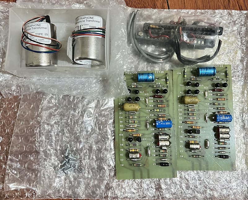 Helios 22130 mix cards 60s-70s with Lustraphone transformers | Reverb