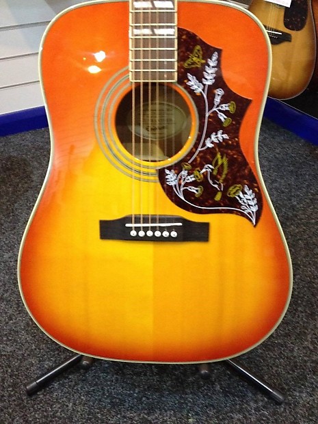 Epiphone Hummingbird Pro, Electro Acoustic Guitar, Used, | Reverb
