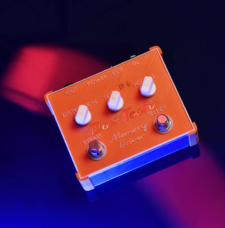 Dex Tech 'The Memory Driver' - Distortion Pedal - True Bypass | Reverb