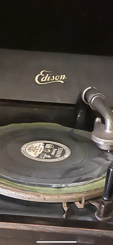 Edison Record player 1912-1929 | Reverb