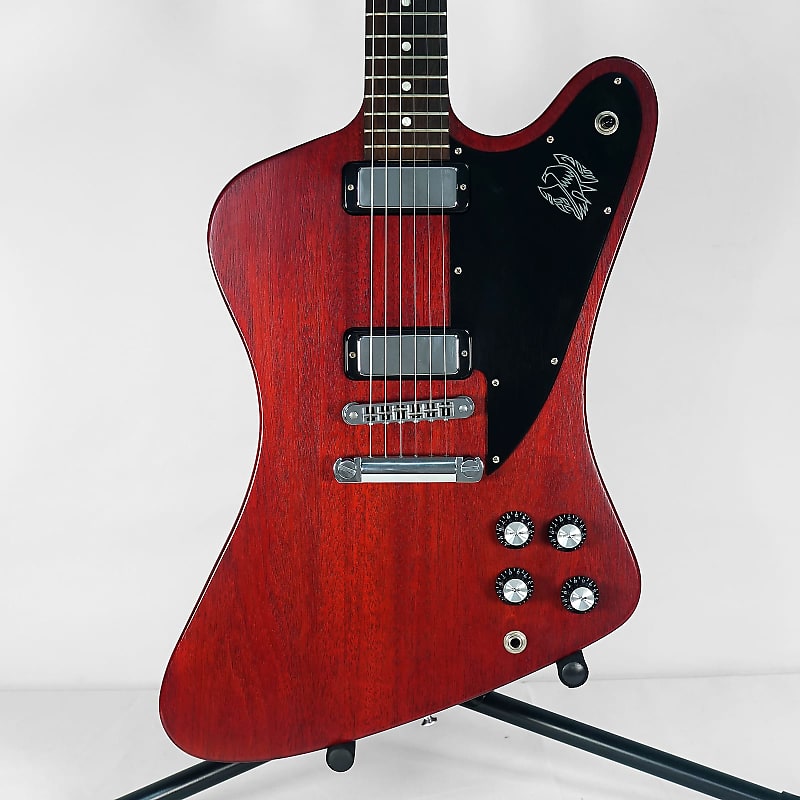 2012 Gibson Firebird 70's Tribute Studio Faded Cherry Red USA | Reverb