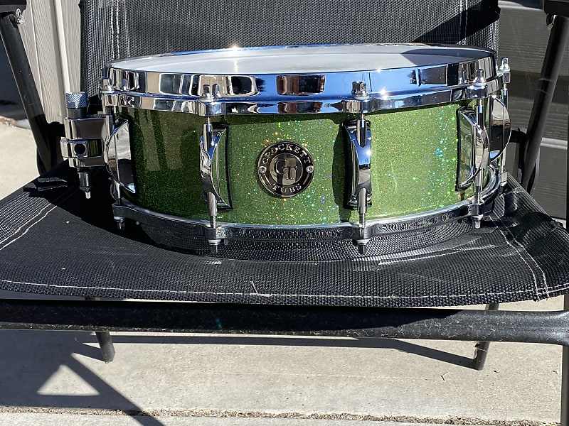 Crockett Tubs Solid steambent Birch snare 5x14 Solid | Reverb
