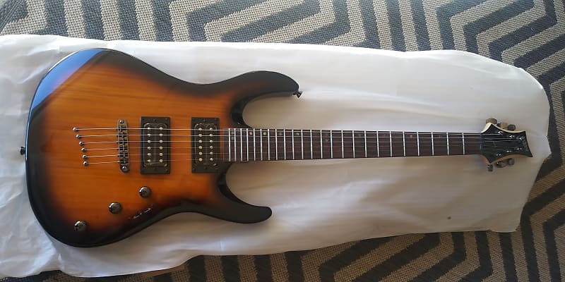 Mitchell strat humbuckers new nice super strat style | Reverb