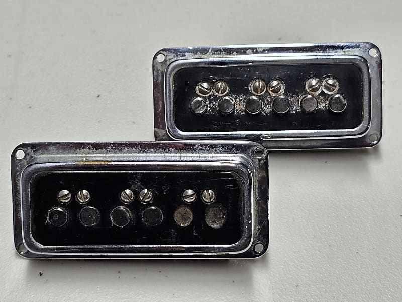 1950s 60s DeArmond Dynasonic Pickup Set | Reverb
