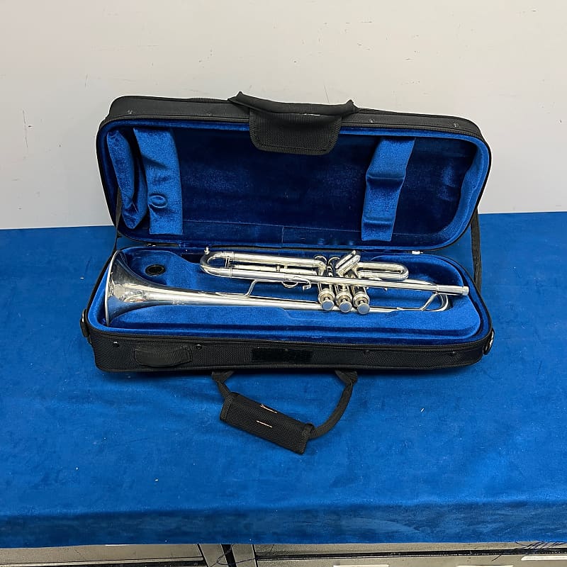 Kanstul French Besson 462 Bore Silver Plated Bb Trumpet with | Reverb