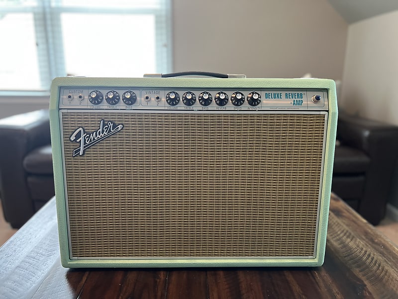 Fender 68 Custom Deluxe Reverb 2019 - Surf Green | Reverb