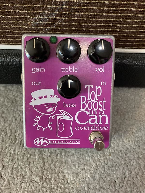Rare Menatone Top Boost in a Can (first version 4 Knob) 2001 | Reverb