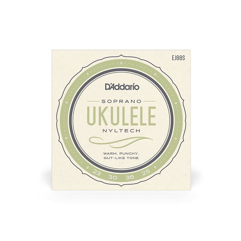 D'Addario EJ88S Nyltech Ukulele Strings Soprano | Reverb