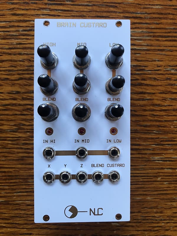 Nonlinear Circuits Brain Custard Chaotic Eurorack Module | Reverb