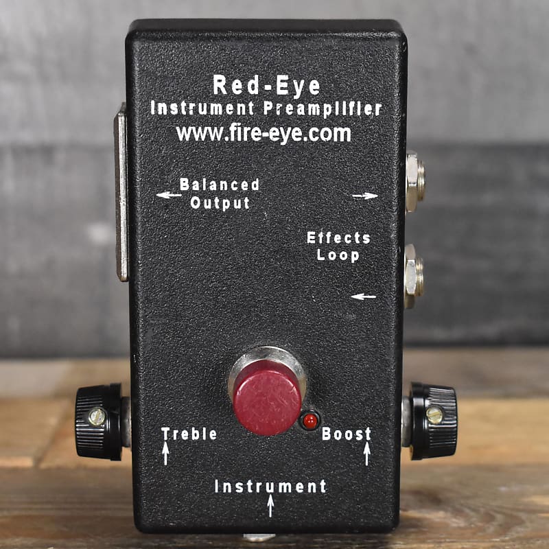 Pre-Owned Fire Eye Red Eye Preamp | Reverb