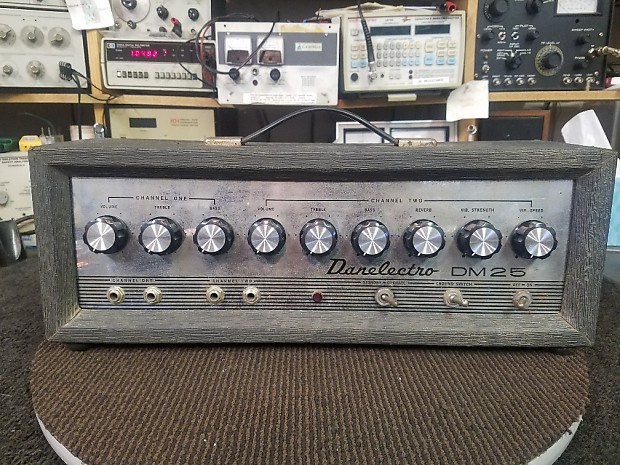 Danelectro DM25 Amp Head Vintage Working - Repaired | Reverb