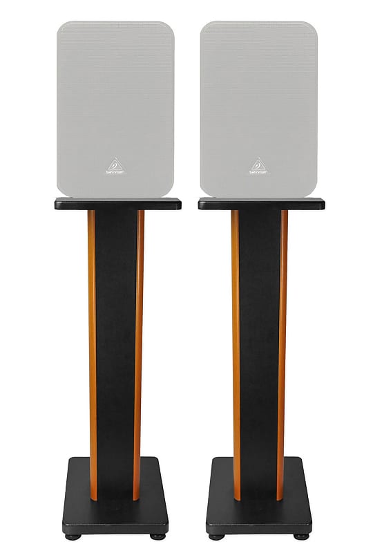 (2) Rockville 28" 2-Tone Studio Monitor Speaker Stands For | Reverb