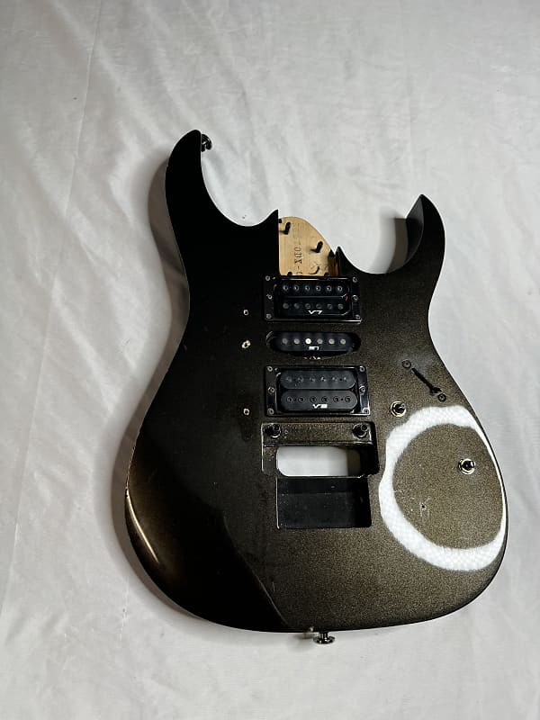 Ibanez RG370DX Electric Guitar Body 2000s - Black Sparkle | Reverb