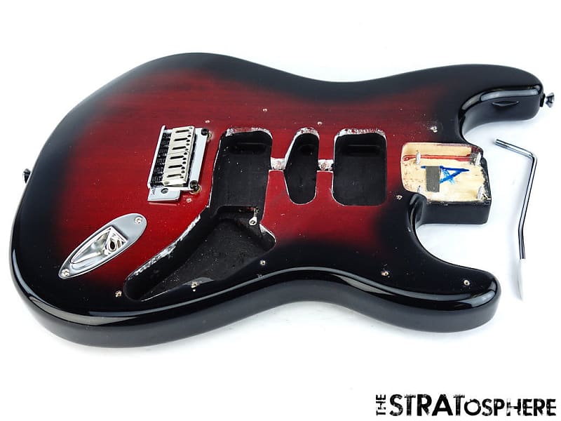 Fender Squier Standard Stratocaster BODY & HARDWARE Strat | Reverb
