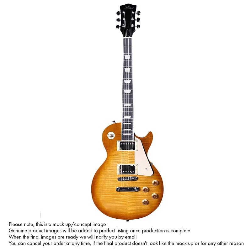 Artist AP97 Honey Burst Chambered Electric Guitar w/ | Reverb