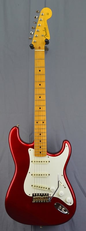 Fender Stratocaster ST'57-85US 'JV' 1982 - CAR Candy Apple | Reverb UK