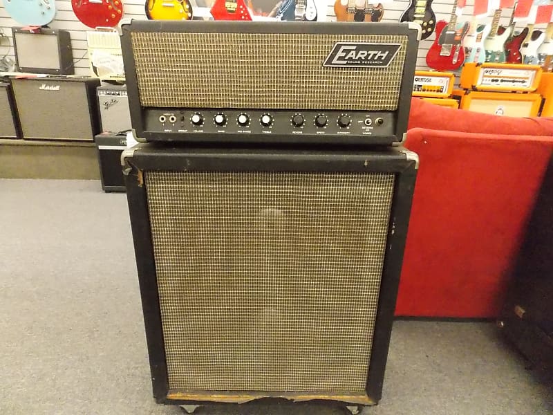 Earth Sound Research G-1000 Tube Amp Head and G-12E 2x12 Cab | Reverb
