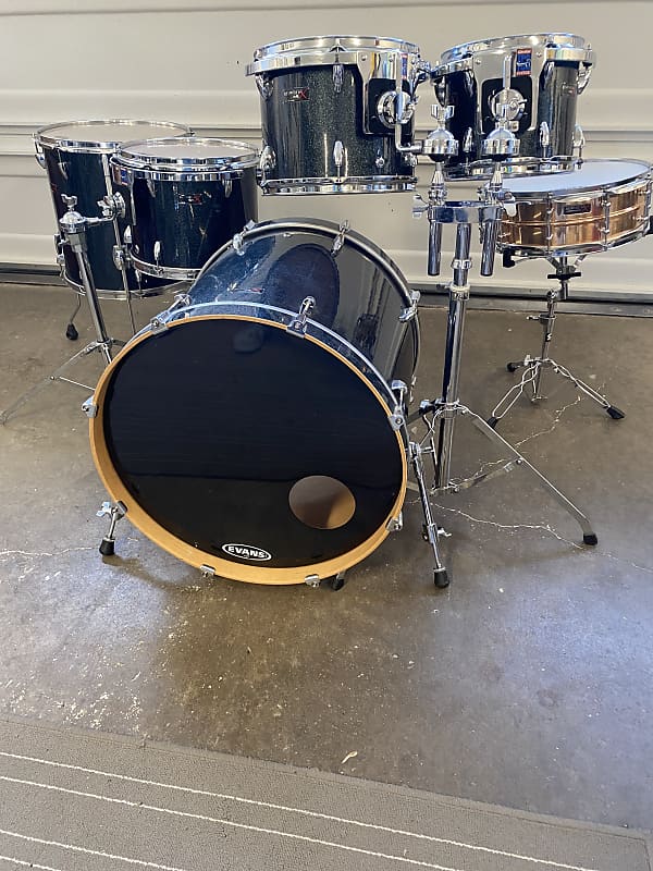 Epek MLX 5 PC Shells With Bronze Snare 2000s Black | Reverb Canada