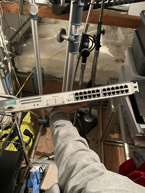 HP J3303A HP ProCurve 10-Base-T Hub 24M Late 90’s - early | Reverb