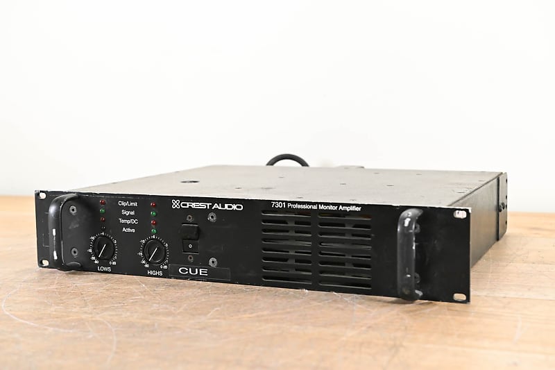 Crest Audio 7301 2-Channel Professional Monitor Amplifier | Reverb