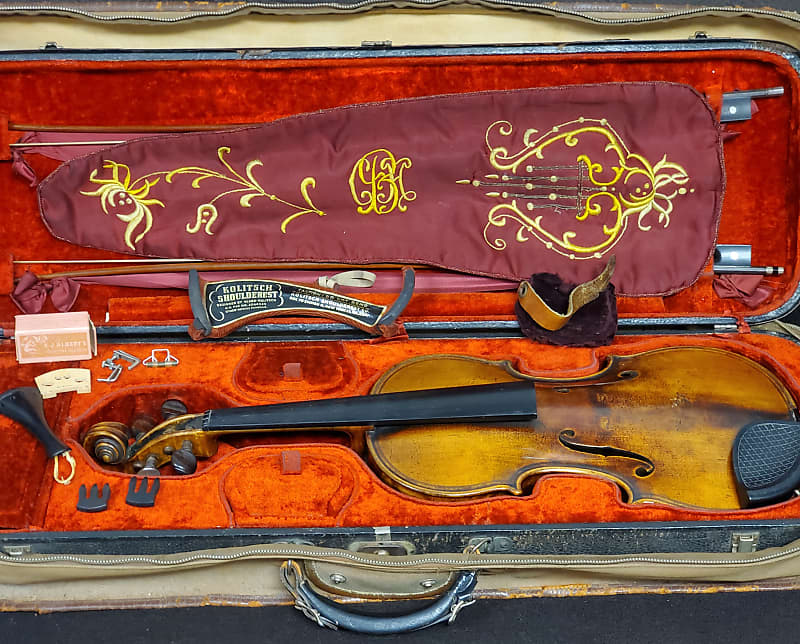 Antique / Vintage Maggini (Copy) Bird's Eye Maple Violin | Reverb