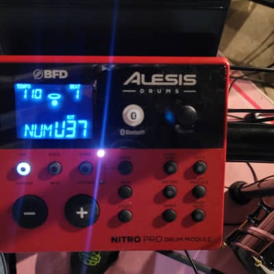 Alesis Nitro PRO Drum Brain Module BFD with Cables | Reverb