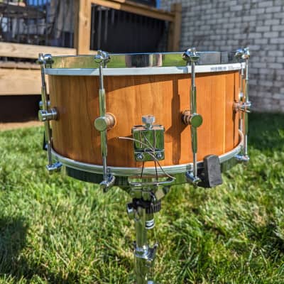 Davies Drum Co. Snare Drum - 6.5 x 14 inch - Cherry Wood with | Reverb