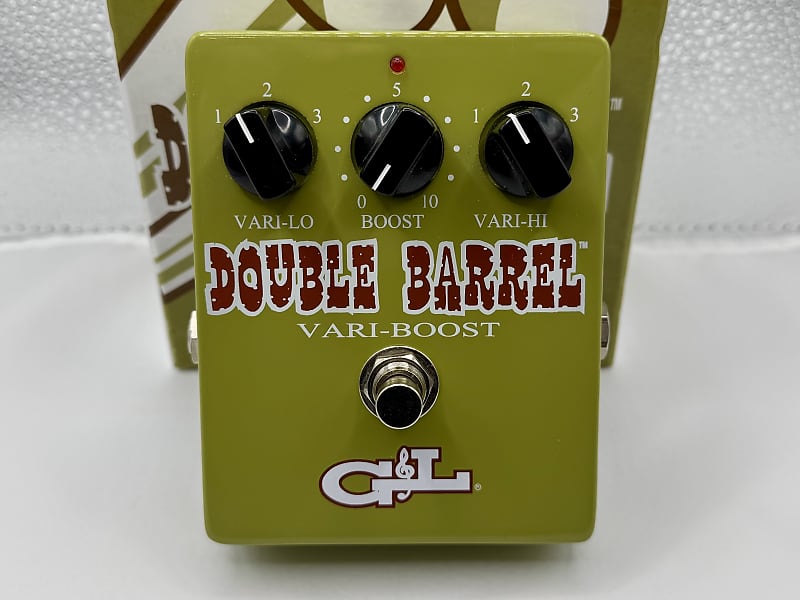 G&L Double Barrel Vari-Boost Preamp / Boost Pedal | Reverb