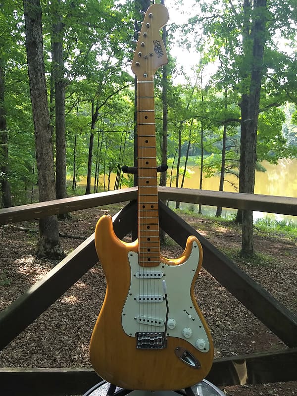 Matao Strat Copy 1970s Natural made in Japan by Hoshino or | Reverb