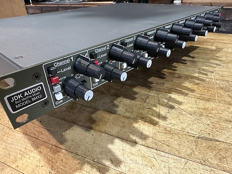 JDK Audio 8MX2 8x2x8 Mic Pre Mixer - MINT IN BOX! | Reverb