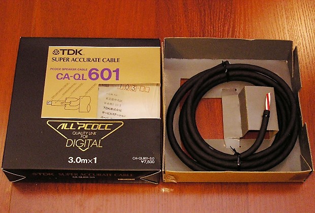 TDK Super Accurate Speaker Cable | Reverb