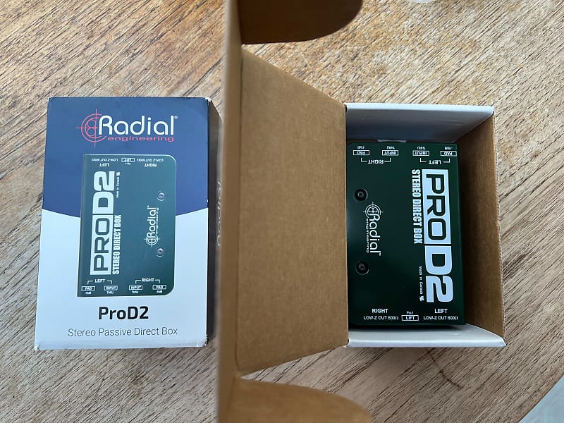 Radial ProD2 Stereo Passive Direct Box 2022 | Reverb UK