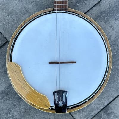 Vintage Conquerer Plectrum Resonator Banjo, 1970s | Reverb