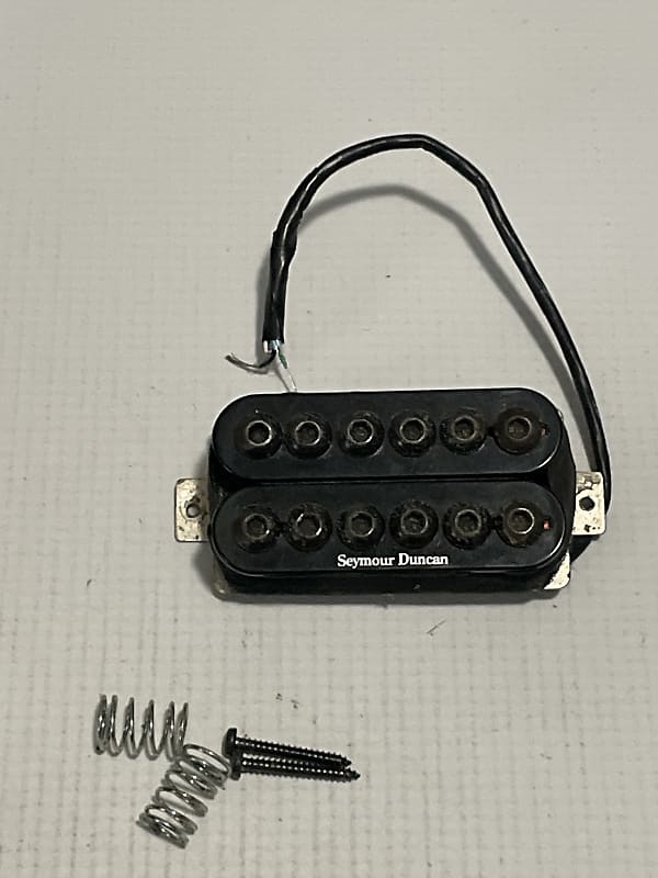 1990's Seymour Duncan Invader SH8B Black Bridge Humbucker | Reverb