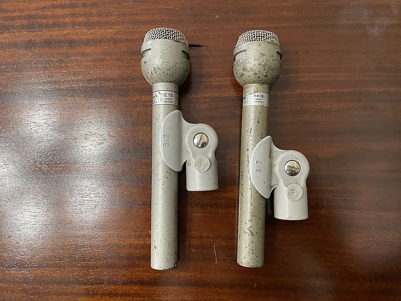 Electro Voice RE-15 Dynamic Mic Pair | Reverb